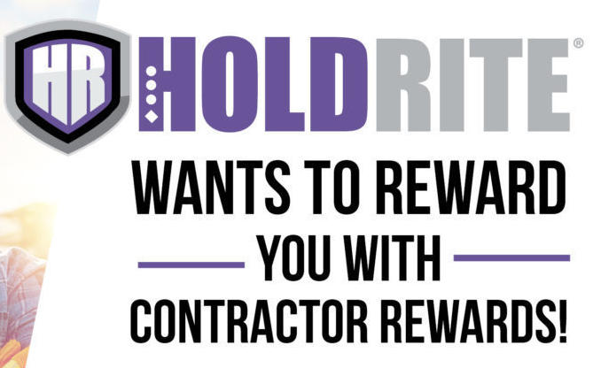 Holdrite Contractor Rewards Are Here! - N.H Yates